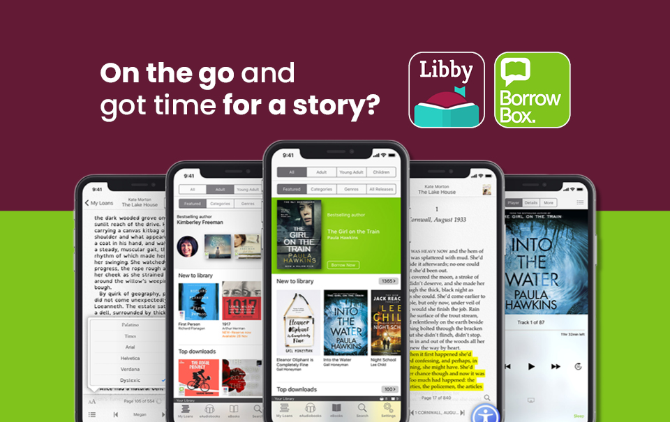 QLDC Libraries Digital Spotlight - On the go and got time for a story?